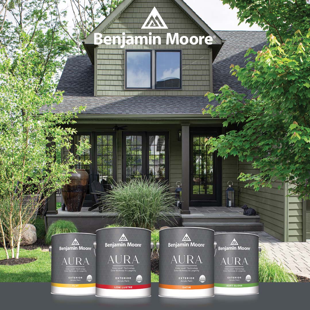 AURA® Exterior Paint – Helm Paint New Orleans